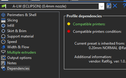Custom Variable in Printer Settings not accessable in Print Settings for Compatible Printers ...