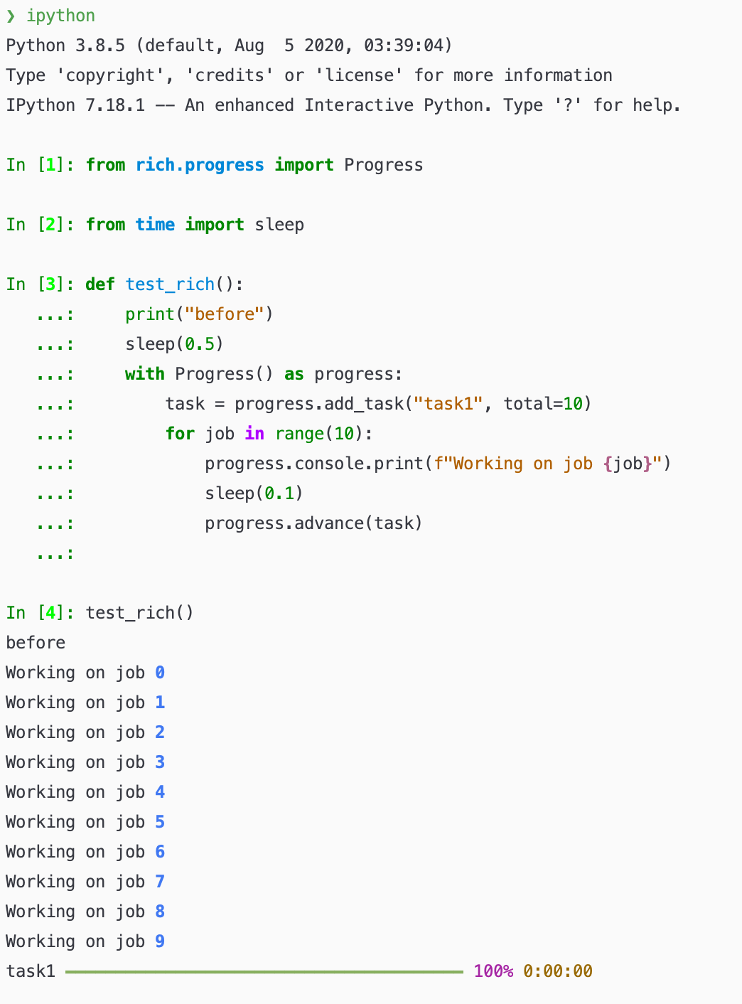 [bug] Progress Bar In Jupyter Will Clear Everything Except Itself · Issue 830 · Textualize Rich