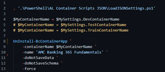 Uninstall-BCContainerApp error · Issue #2580 · microsoft/navcontainerhelper · GitHub