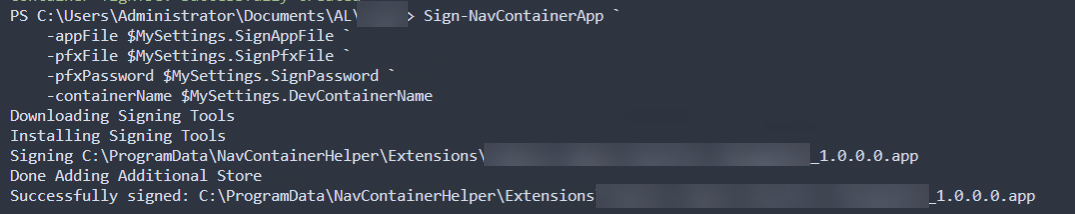Sign-NavContainerApp "Cannot locate signtool.exe after installation" · Issue #930 · microsoft ...