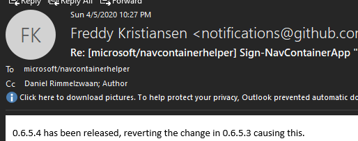 Sign-NavContainerApp "Cannot locate signtool.exe after installation" · Issue #930 · microsoft ...