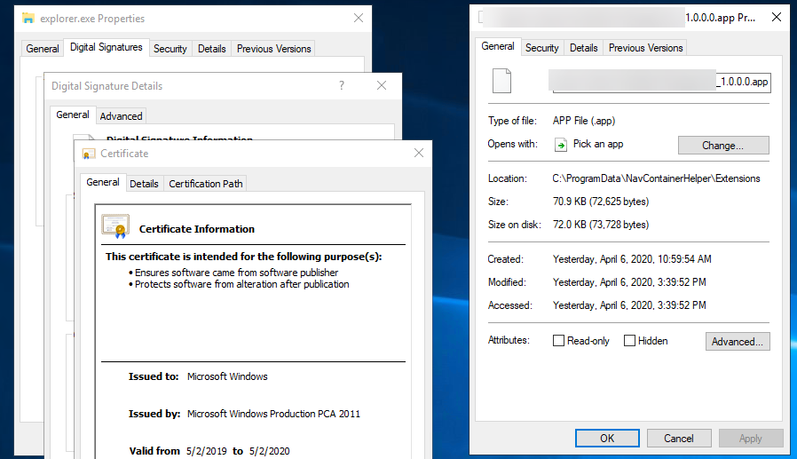 Sign-NavContainerApp "Cannot locate signtool.exe after installation" · Issue #930 · microsoft ...