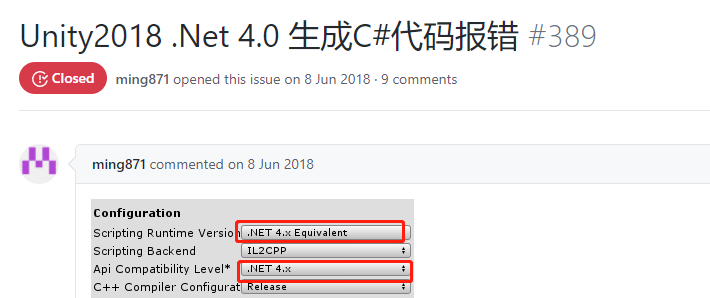 unity 2019.4.19.f1 gen code 报错 · Issue #862 · Tencent/xLua · GitHub