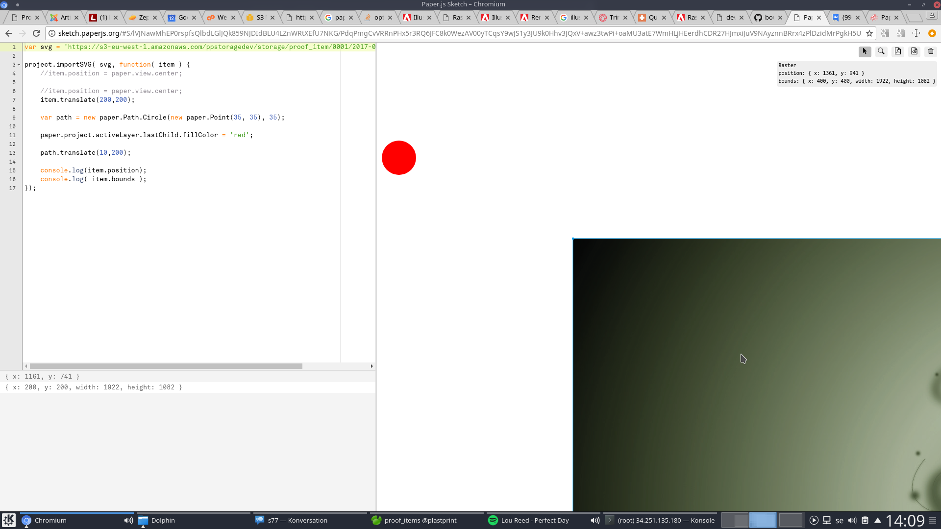 boundary of raster image element inside svg · Issue #1192 · paperjs/paper.js · GitHub