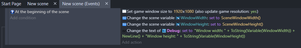 SceneWindowWidth() reporting wrong window size At the beginning of scene but works correctly ...