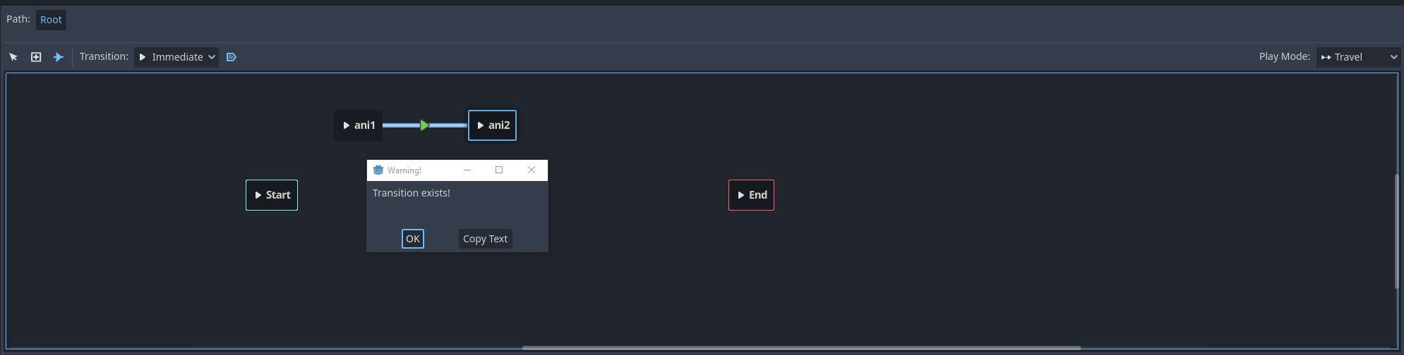 When a Transition exists in an AnimationTree's ... When a Transition exists in an AnimationTree's ...