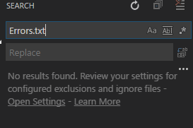 Search by filename (or results that also include filenames which match ...