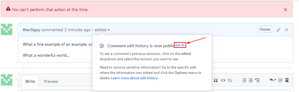 Support for viewing the edit history of issues · Issue #954 · isaacs/github · GitHub