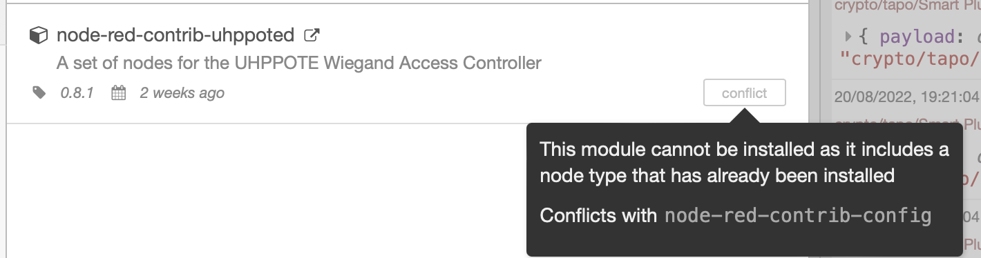 Config Node Name Conflict · Issue 11 · Uhppoted Node Red Contrib Uhppoted · Github