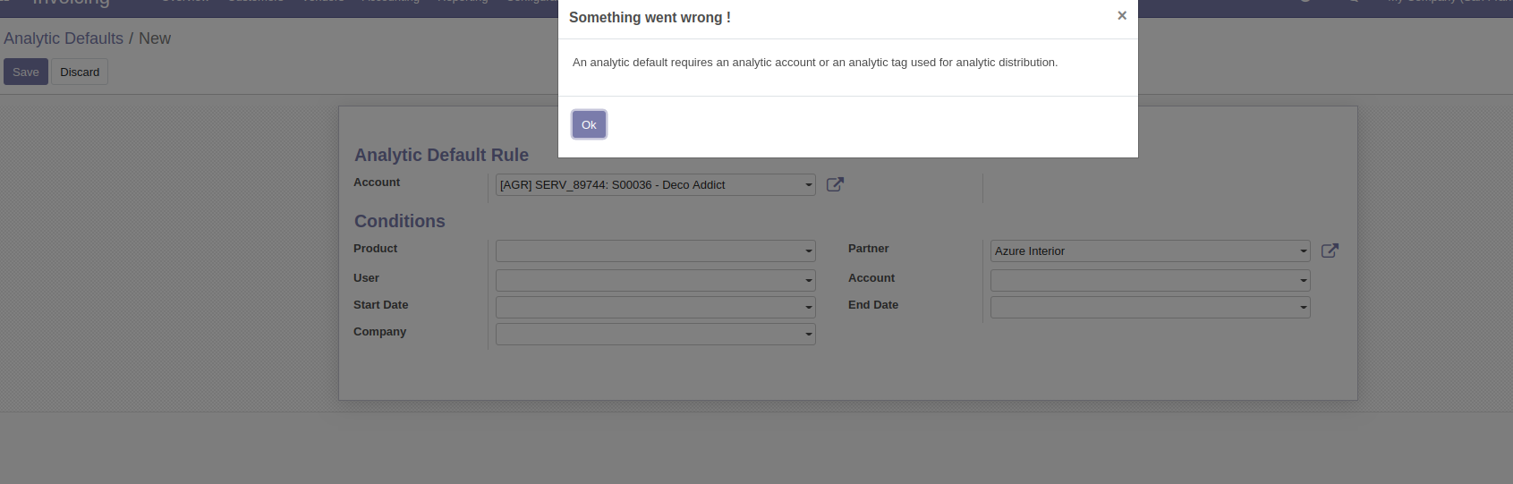 [13.0+] account_analytic_default: forced to use analytic tags · Issue #91177 · odoo/odoo · GitHub