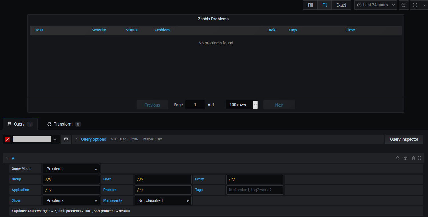 Zabbix Problems Empty · Issue 1077 · Grafanagrafana Zabbix · Github 