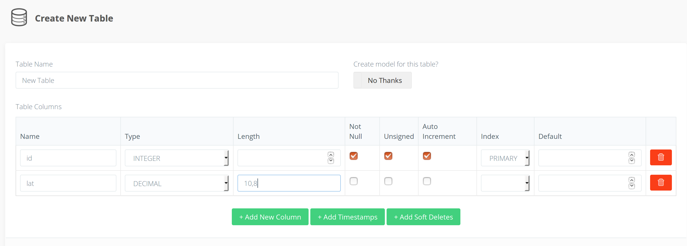 Timestamps default value · Issue #3790 · thedevdojo/voyager · GitHub Timestamps default value · Issue #3790 · thedevdojo/voyager · GitHub