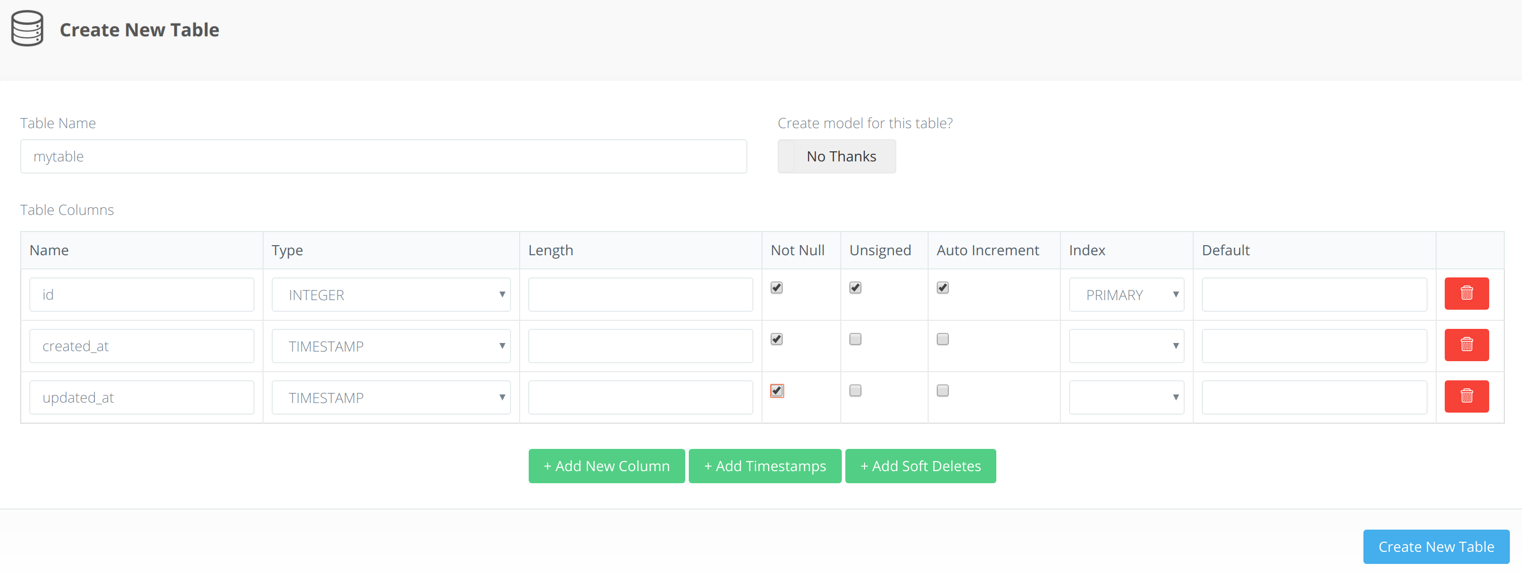 Timestamps default value · Issue #3790 · thedevdojo/voyager · GitHub Timestamps default value · Issue #3790 · thedevdojo/voyager · GitHub
