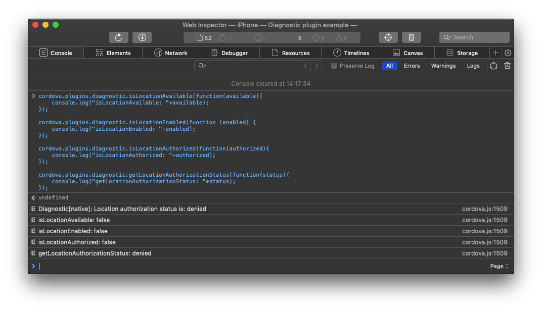 [iOS] Location accuracy will always return true · Issue #2945 · danielsogl/awesome-cordova ...
