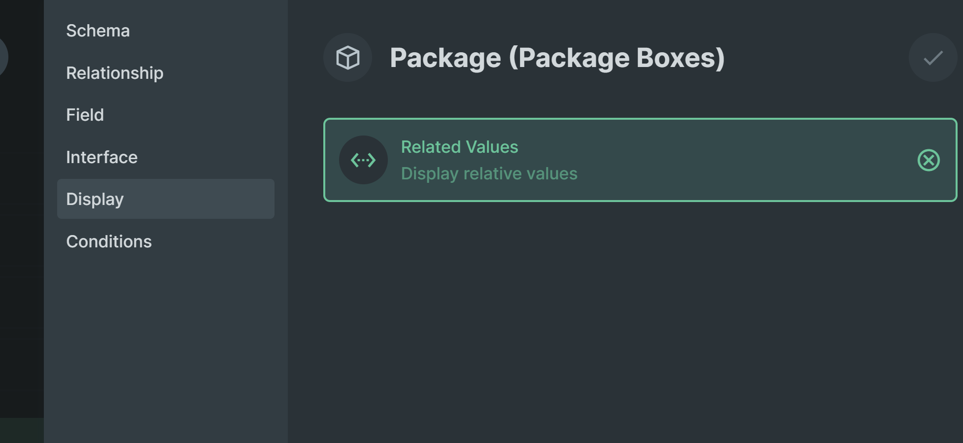 Any relationship field - not allowing display field to be anything other than foreign key ...