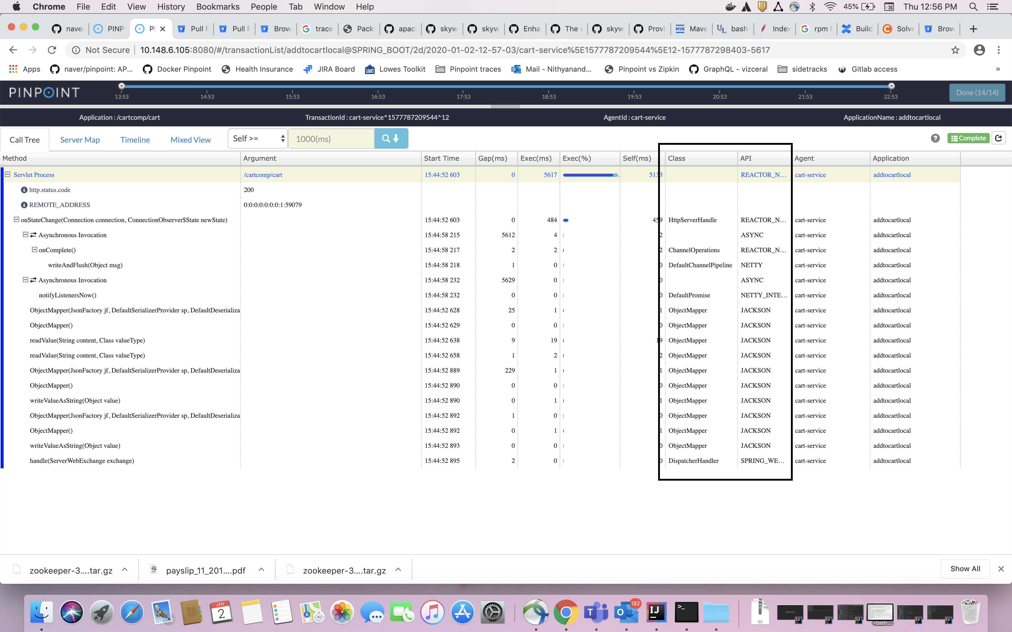 Unable to get call stack in spring-webflux boots on netty server ...