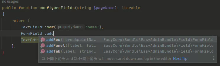 Feature Add Several Fields In Column Formfieldaddcolumnlabel · Issue 5225 · Easycorp 