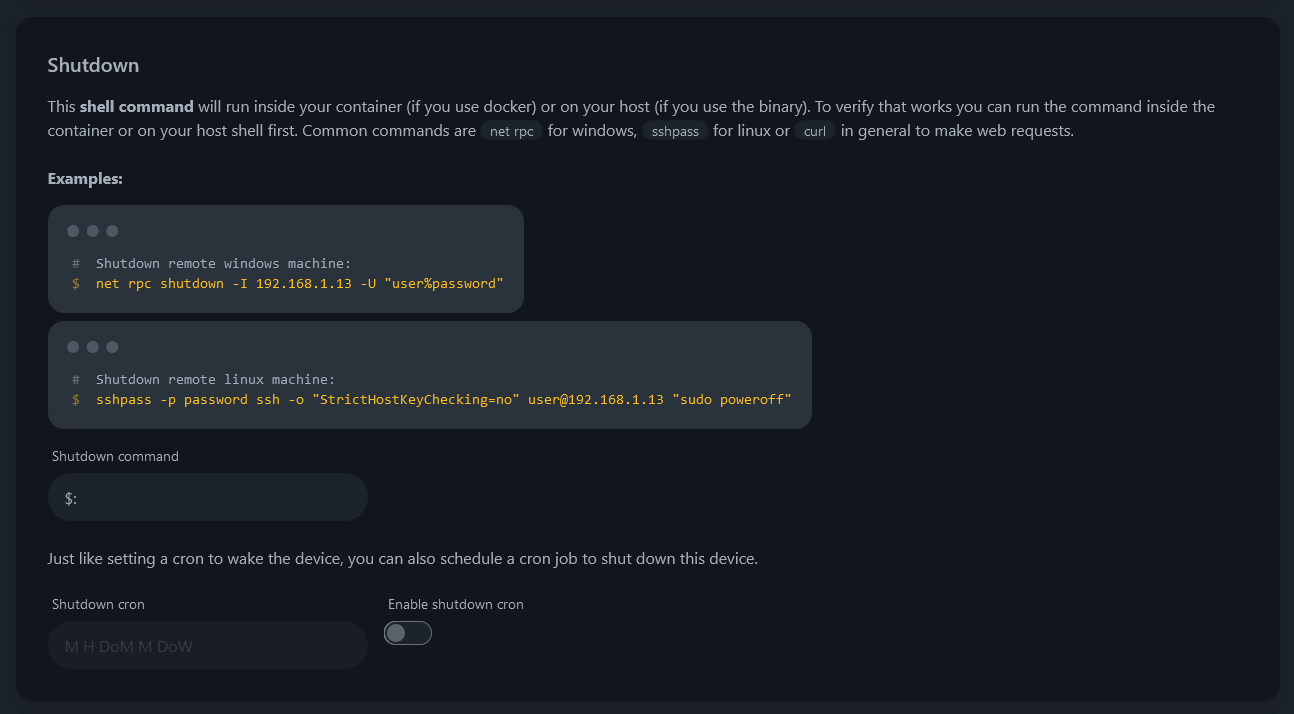 How to use shutdowns · seriousm4x/UpSnap Wiki · GitHub