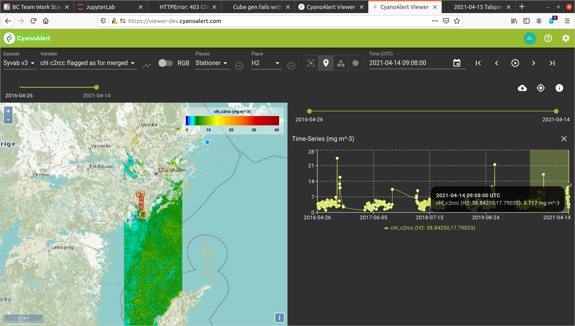 Zooming in into the time-series end causes webpage to crash · Issue #163 · xcube-dev/xcube ...
