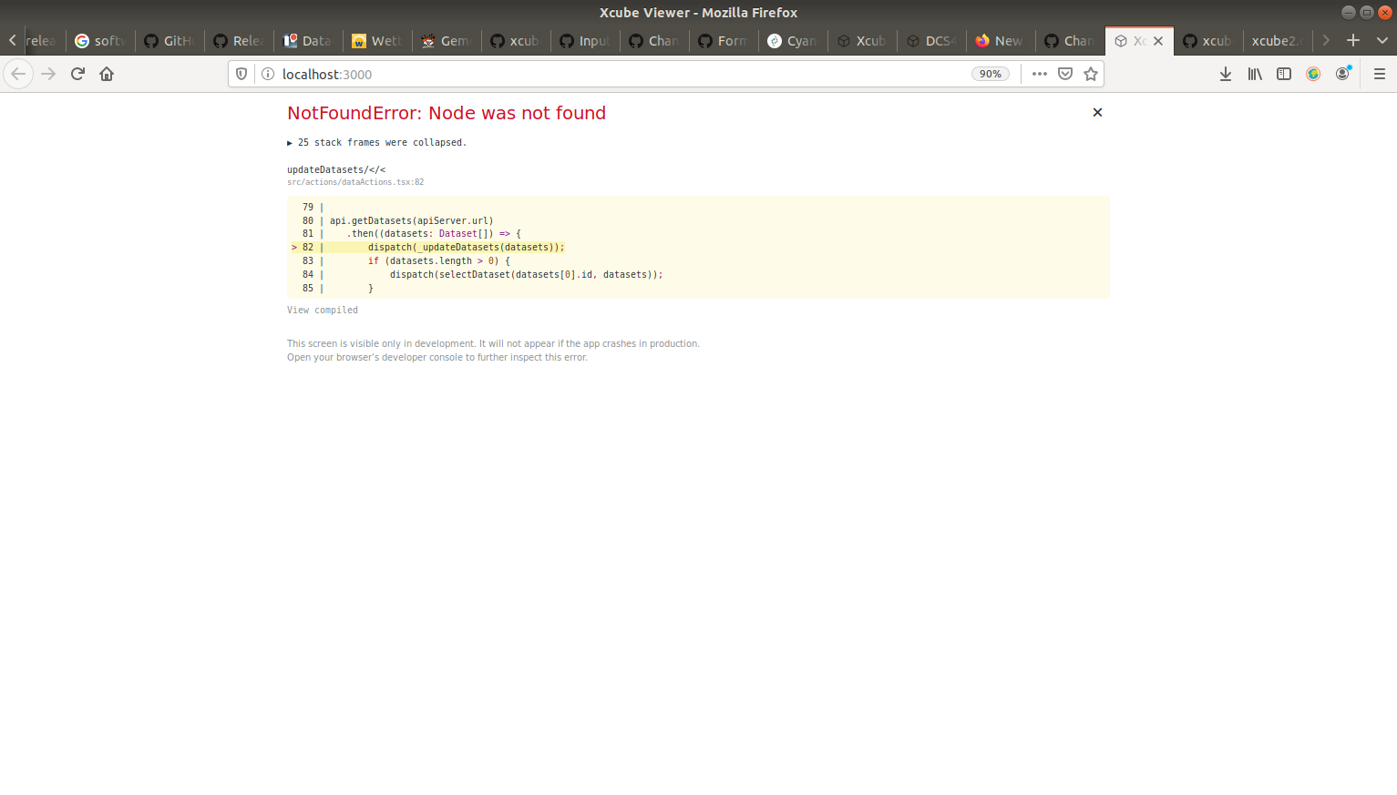 Changing server in settings causes app crash · Issue #100 · xcube-dev/xcube-viewer · GitHub