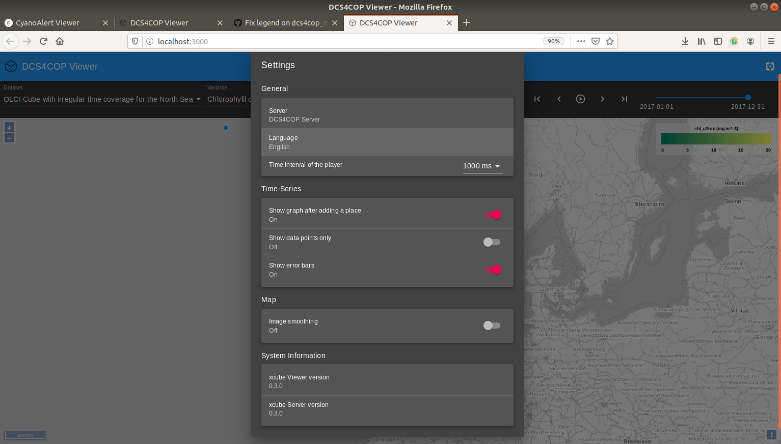 Fix legend on dcs4cop_master branch · Issue #96 · xcube-dev/xcube-viewer · GitHub