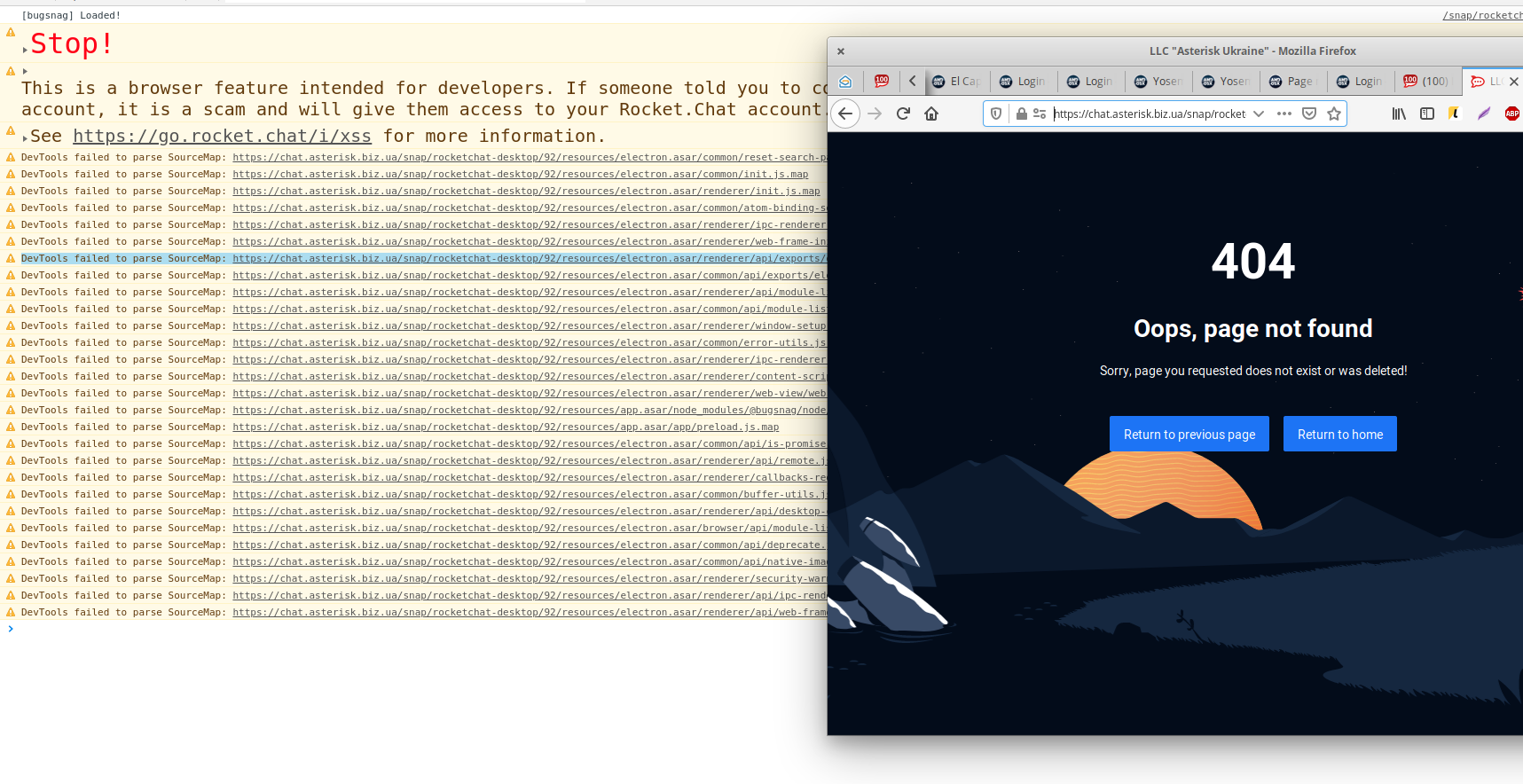 App is not working on Ubuntu · Issue #1377 · RocketChat/Rocket.Chat ...