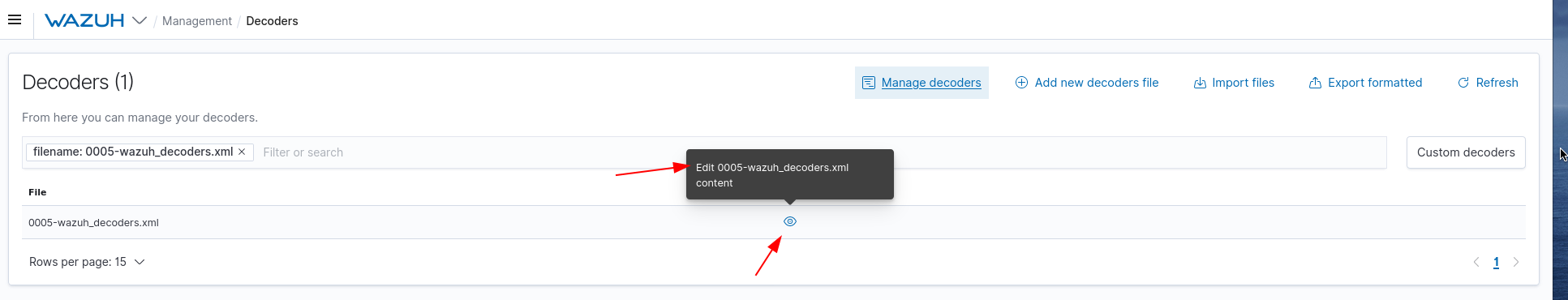 The Help Text Of A Link Does Not Correspond To Its Actual Functionality · Issue 2849 · Wazuh 