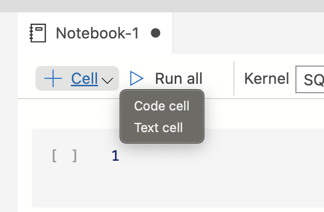 New Cell dropdown is misaligned in Notebook Toolbar · Issue #23826 · microsoft/azuredatastudio ...