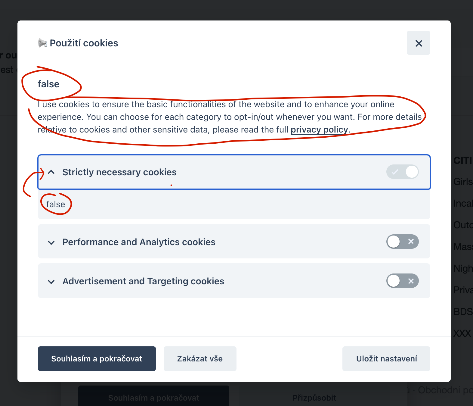 Set some language fileds as not required · Issue #104 · orestbida/cookieconsent · GitHub