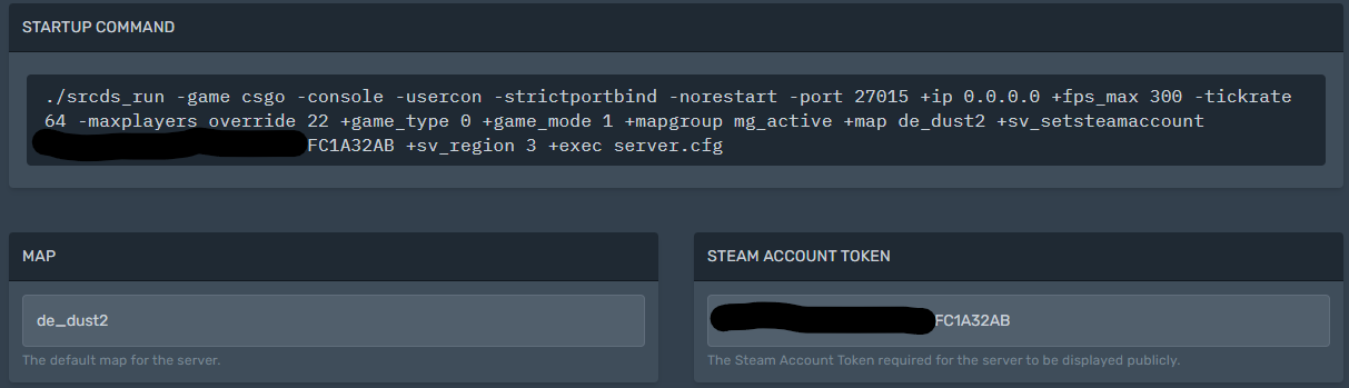 Missing variable value on server start · Issue #2778 · pterodactyl/panel · GitHub