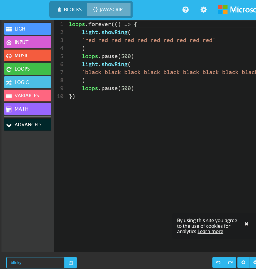 Can't switch code from "JAVASCRIPT" to "BLOCKS" on IE · Issue #2245 ...