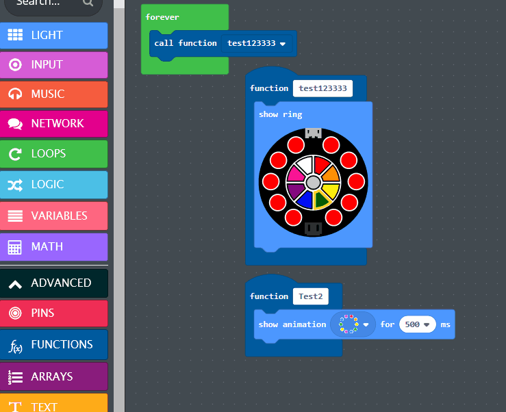 Error Message Shows When Deleting Function Name And Typing New One · Issue 561 · Microsoft Pxt