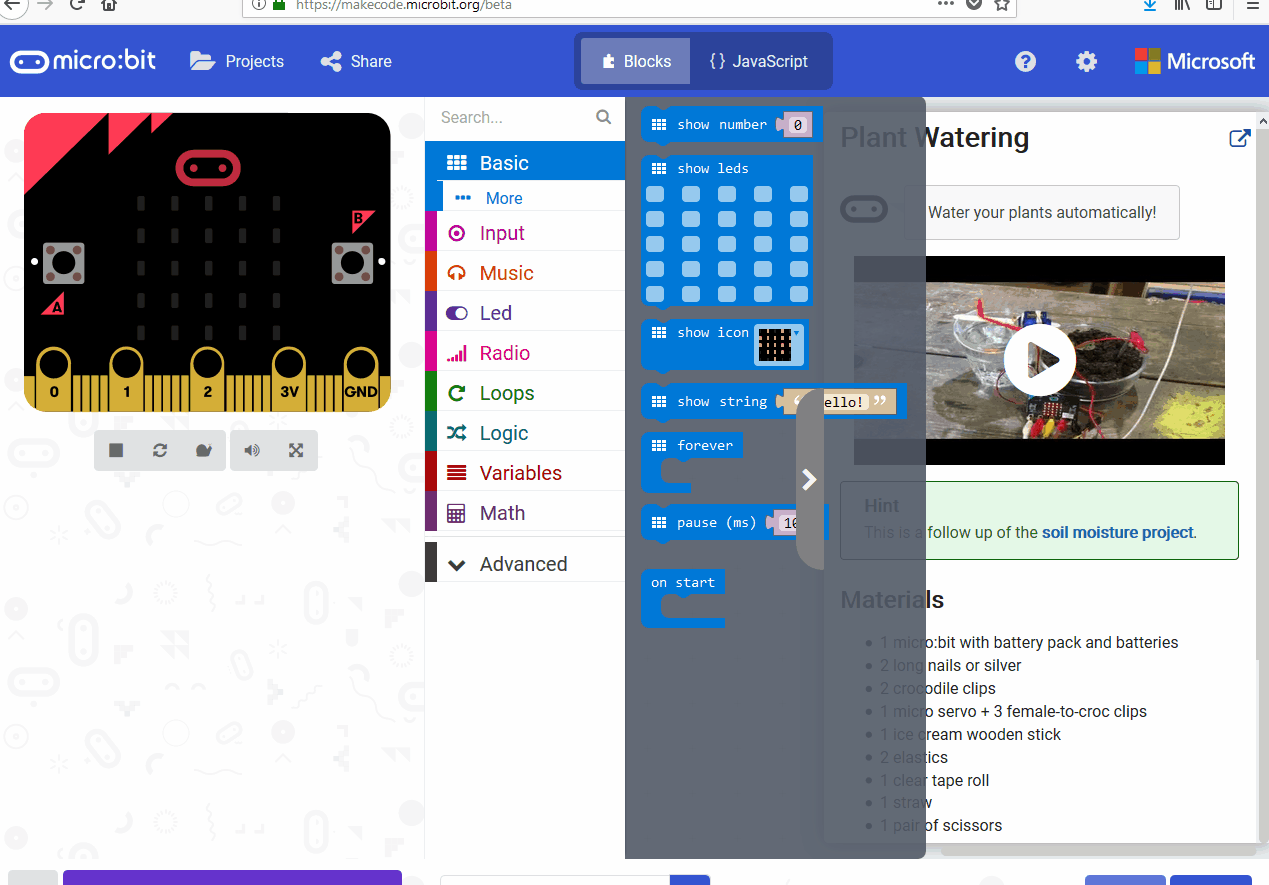 The help document covers the block selection menu on "{ } JavaScript" mode · Issue #3948 ...