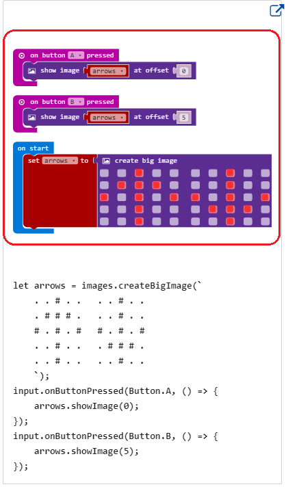 Block "Show Image" tutorial example is not complete · Issue #891 · microsoft/pxt-microbit · GitHub