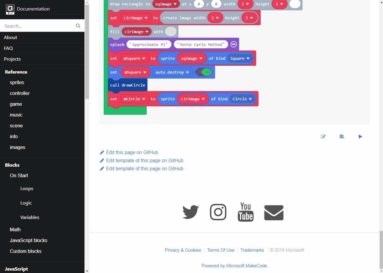 Simulator doesn't show in tutorial "Pi Monte Carlo" on Edge & IE ...