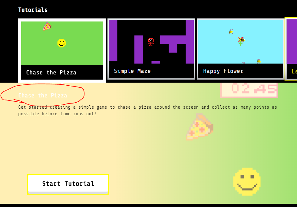 Tutorial name is not clear on high contrast mode · Issue #1295 · microsoft/pxt-arcade · GitHub