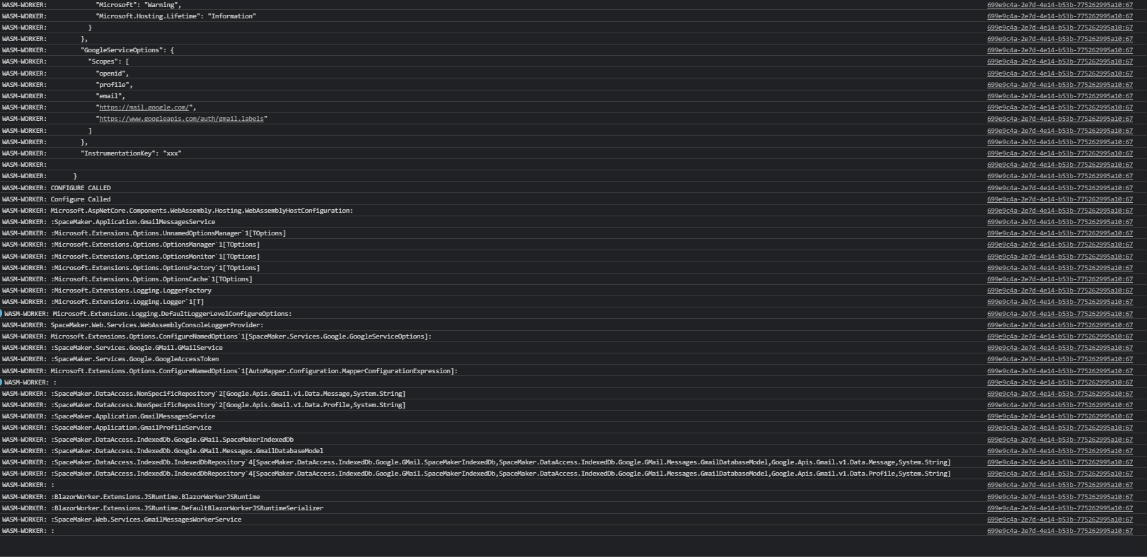 Serialization error with IoC and starting a worker · Issue #61 · Tewr/BlazorWorker · GitHub