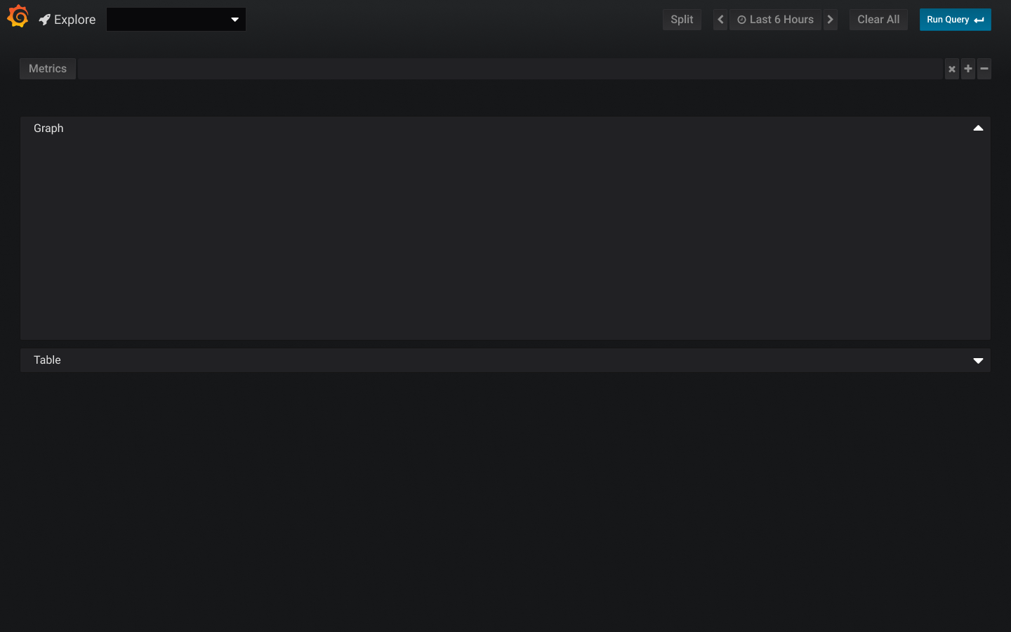 Explore: Graph and Table toggles are not obvious · Issue #13738 · grafana/grafana · GitHub