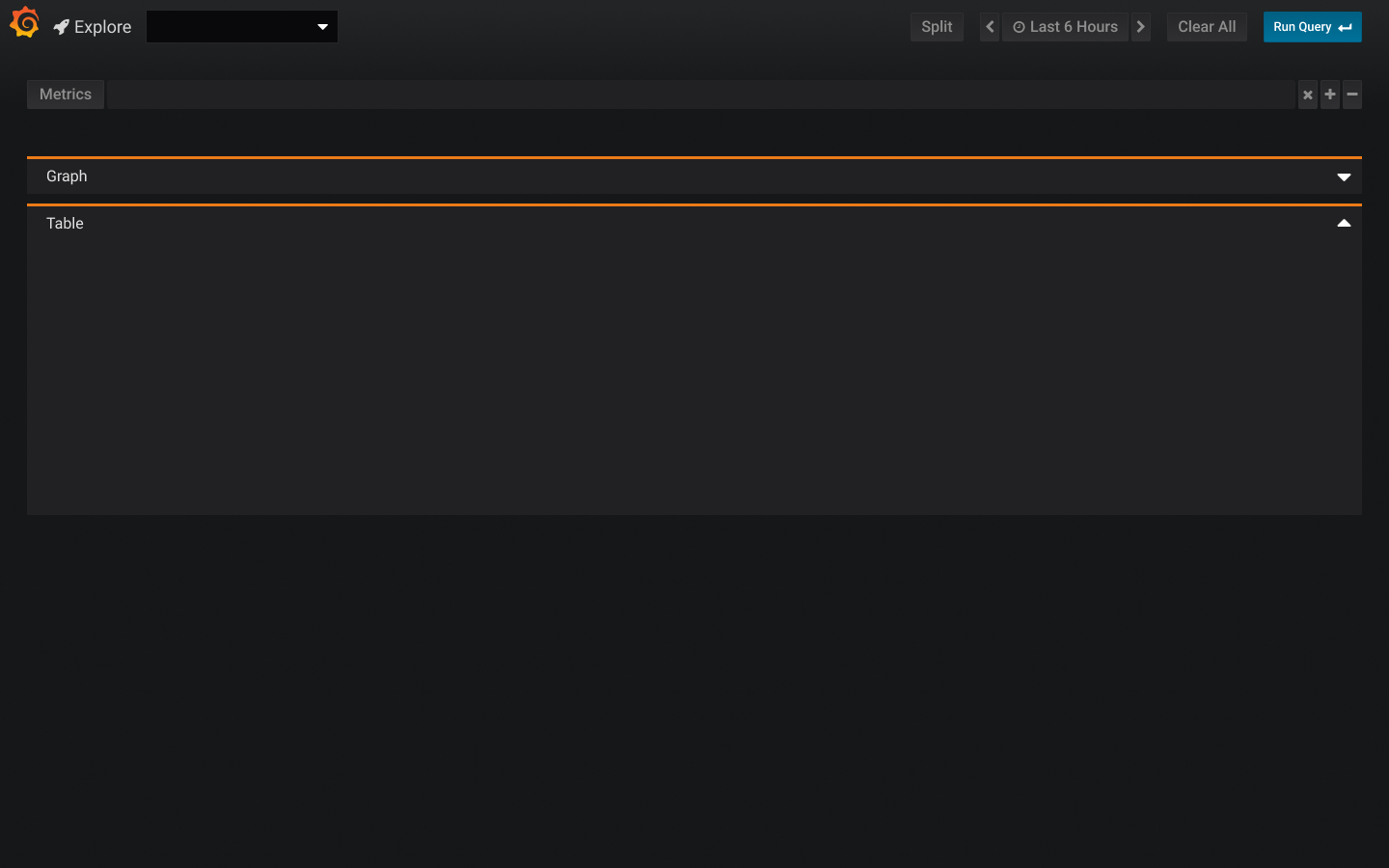 Explore: Graph and Table toggles are not obvious · Issue #13738 · grafana/grafana · GitHub
