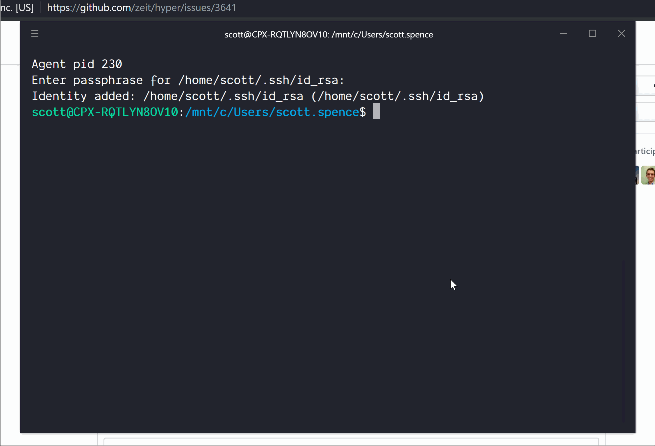 git bash clear command not working on windows again! · Issue #3641 · vercel/hyper · GitHub