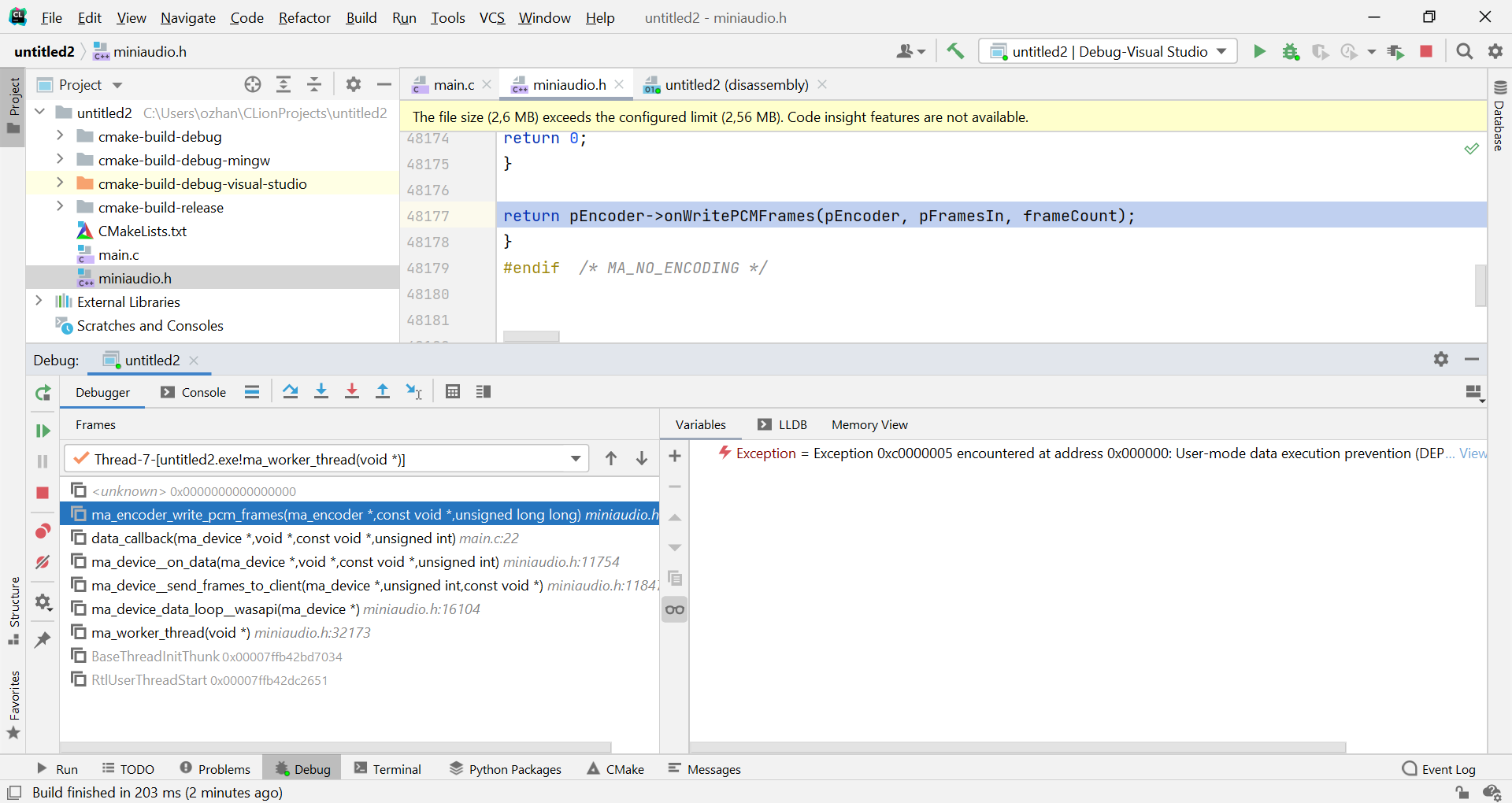 Wide filename encoding bug · Issue #297 · mackron/miniaudio · GitHub