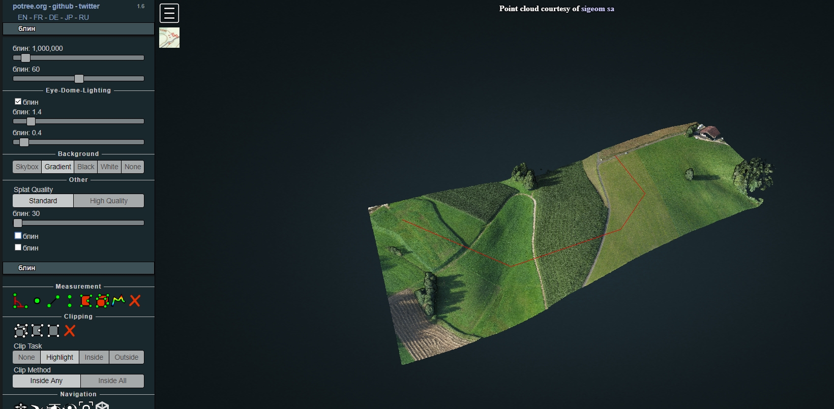 How to translate Potree on different language? · Issue #613 · potree/potree · GitHub