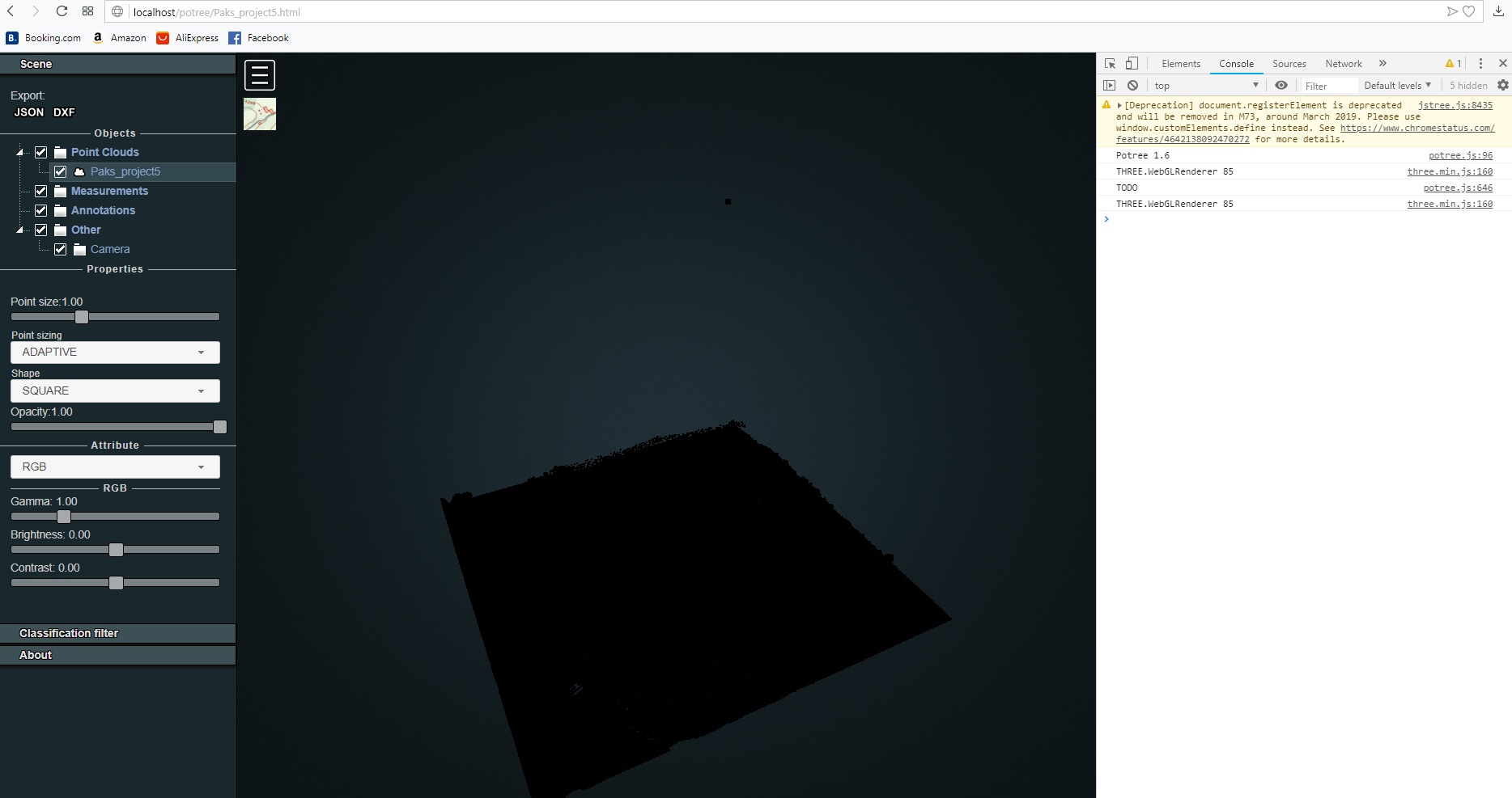 Beginner - Blank Webpage · Issue #643 · potree/potree · GitHub