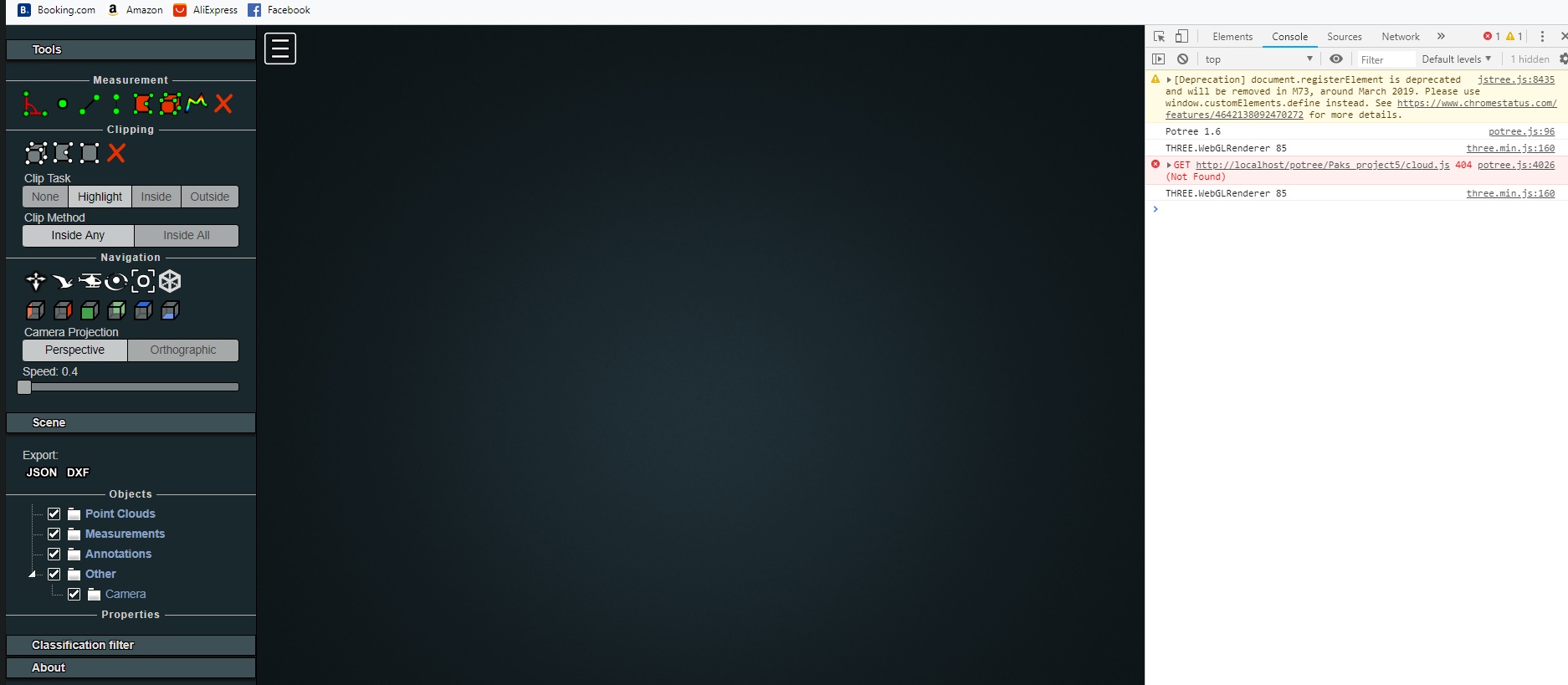 Beginner - Blank Webpage · Issue #643 · potree/potree · GitHub