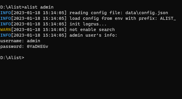 默认密码无法登录 · Issue #3094 · AlistGo/alist · GitHub