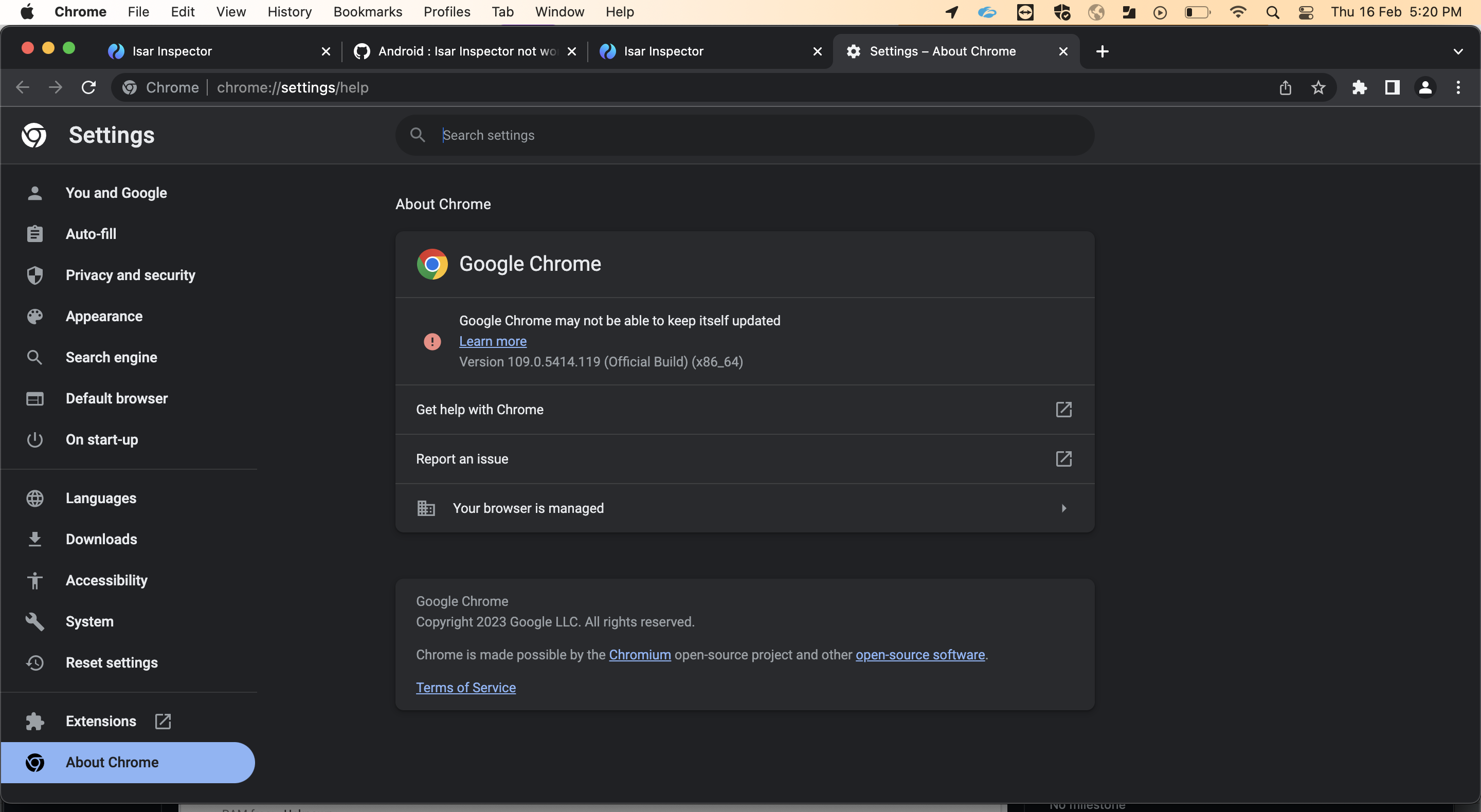 Android Isar Inspector Not Working For Flutter Add To App · Issue 1113 · Isar Isar · Github