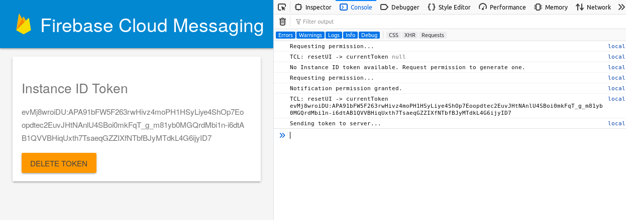 messaging.getToken() not working as expected on Google Chrome · Issue #334 · firebase/quickstart ...