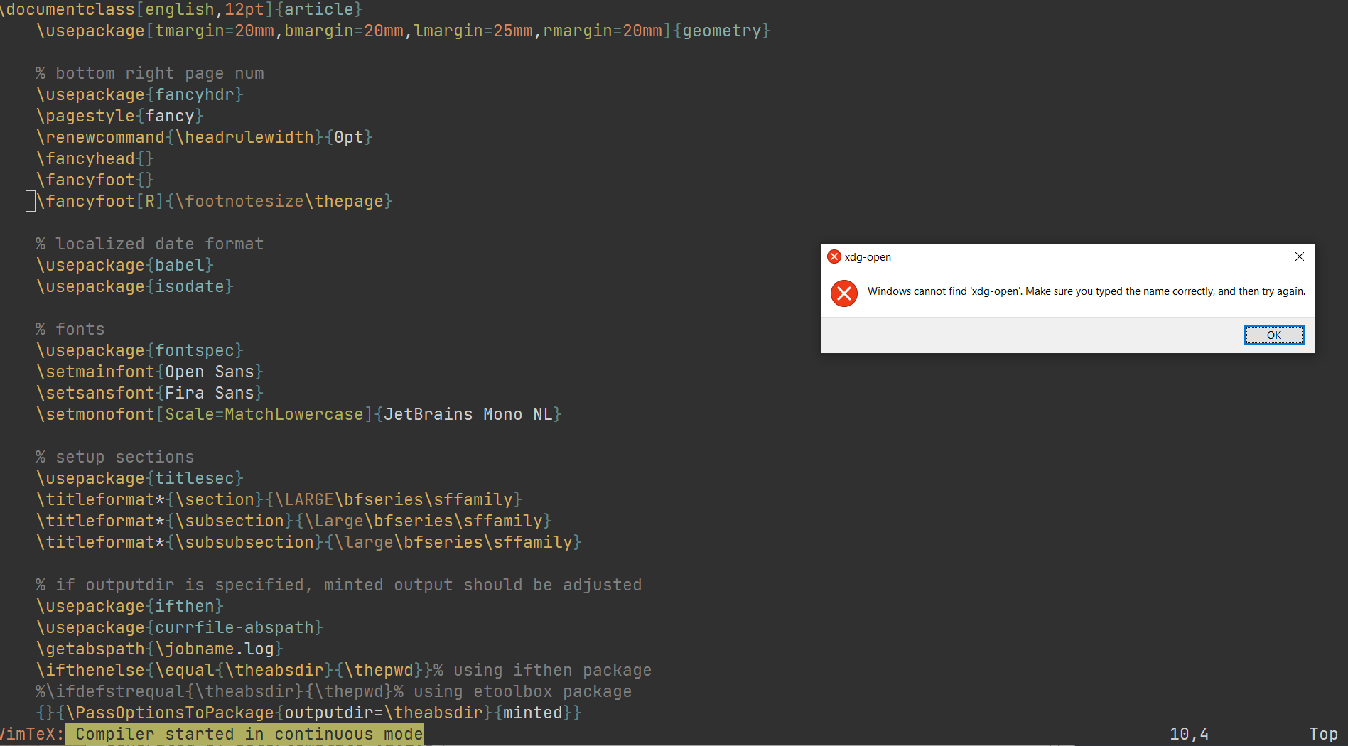 Is WSL + windows texlive supported? · Issue #2201 · lervag/vimtex · GitHub