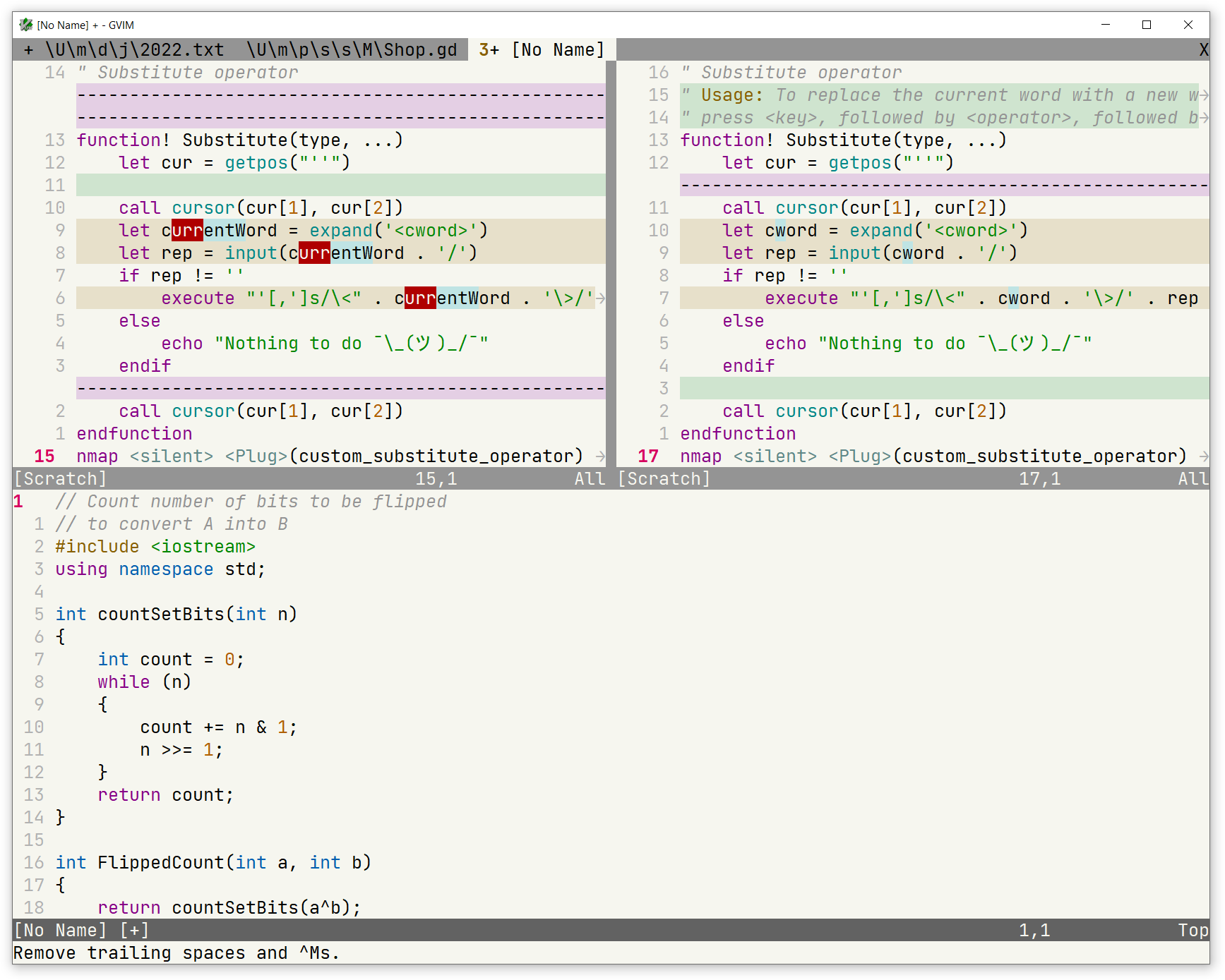 GitHub - habamax/vim-habaurora: vim colorscheme for the day